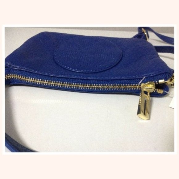 Tory Burch | Bags | Tory Burch Kipp Small Blue Nile Perforated Logo ...